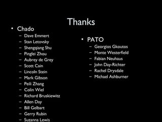 Chado for evolutionary biology | PPT