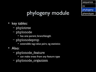 Chado for evolutionary biology | PPT