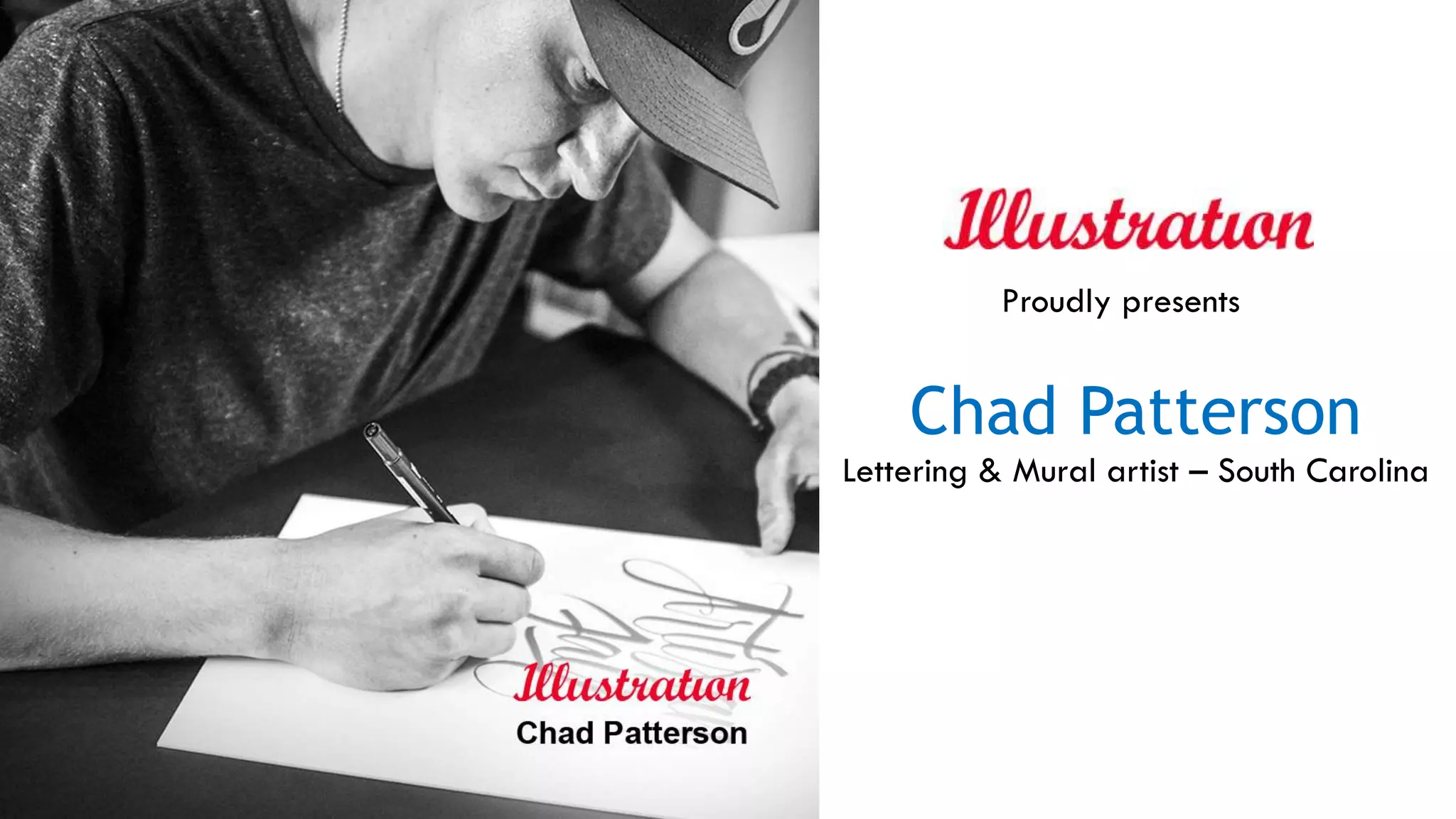 Chad patterson - Lettering & Mural artist, South Carolina | PPT