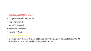 Chads2 vas score | PPTX | Heart and Cardiovascular Diseases | Diseases ...