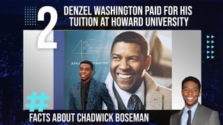 10 Little Known Fact About Chadwick Boseman | PDF