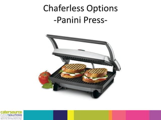 Designing Chaferless Buffets | PPT