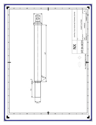 Chaff cutter nx model project cttc bhubaneswar | PDF