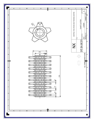 Chaff cutter nx model project cttc bhubaneswar | PDF