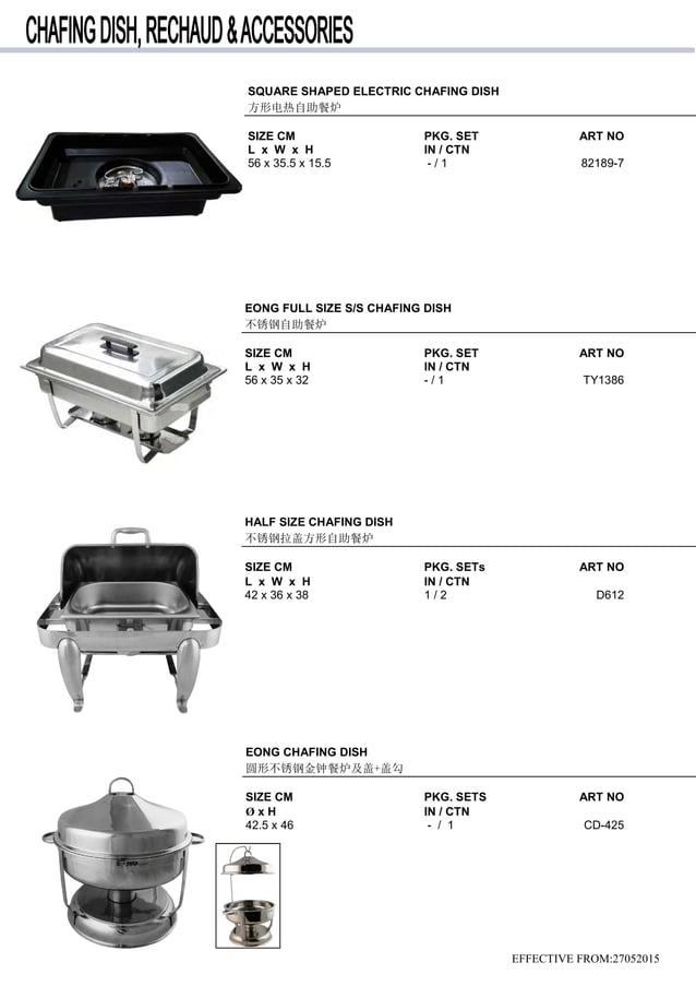 CHAFING DISH | PDF