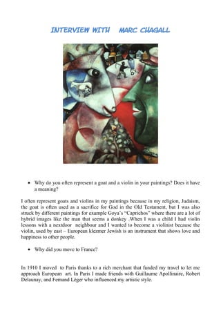 Chagall | PDF