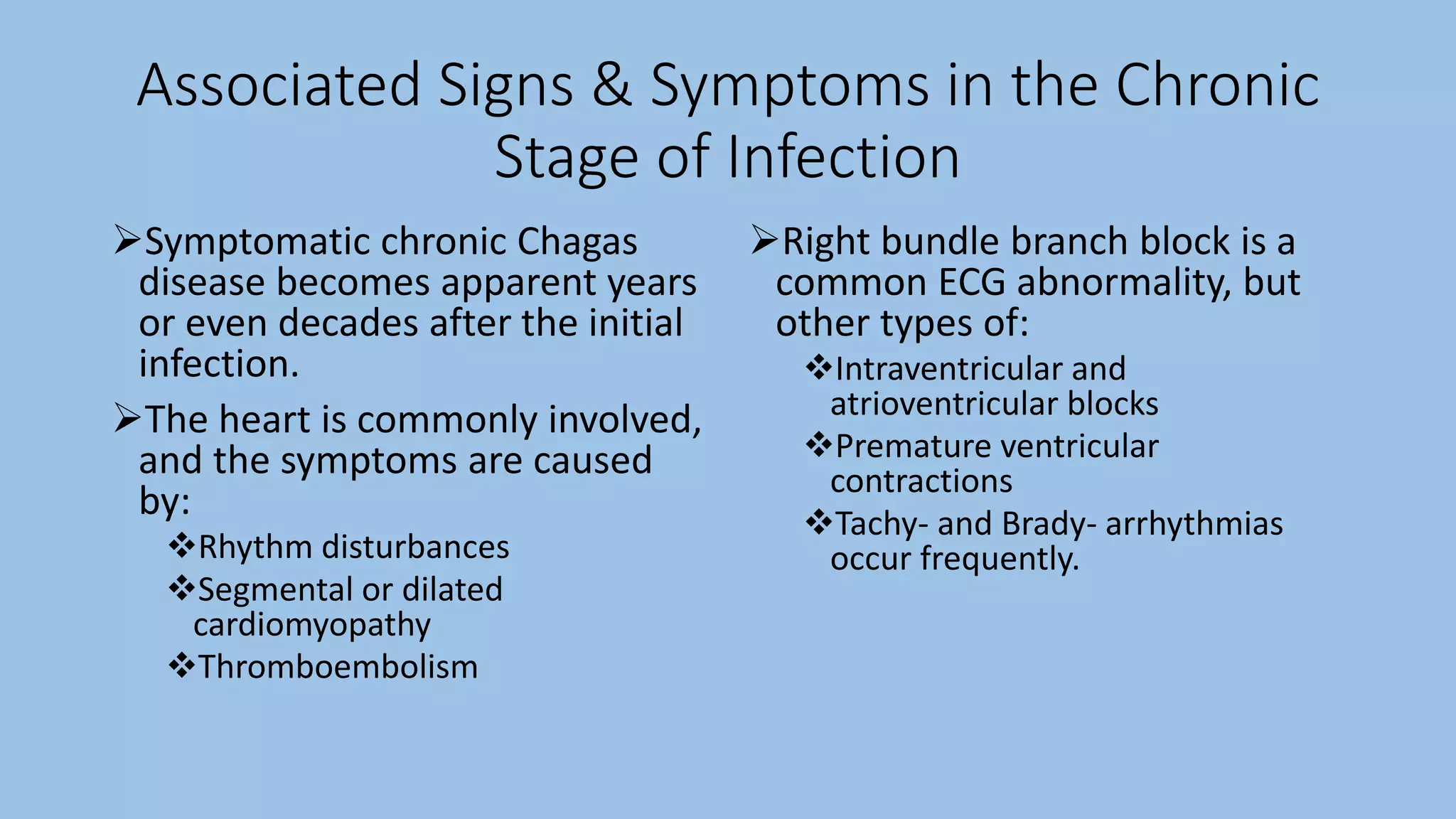 Chagas Disease (American Trypanosomiasis) | PPTX