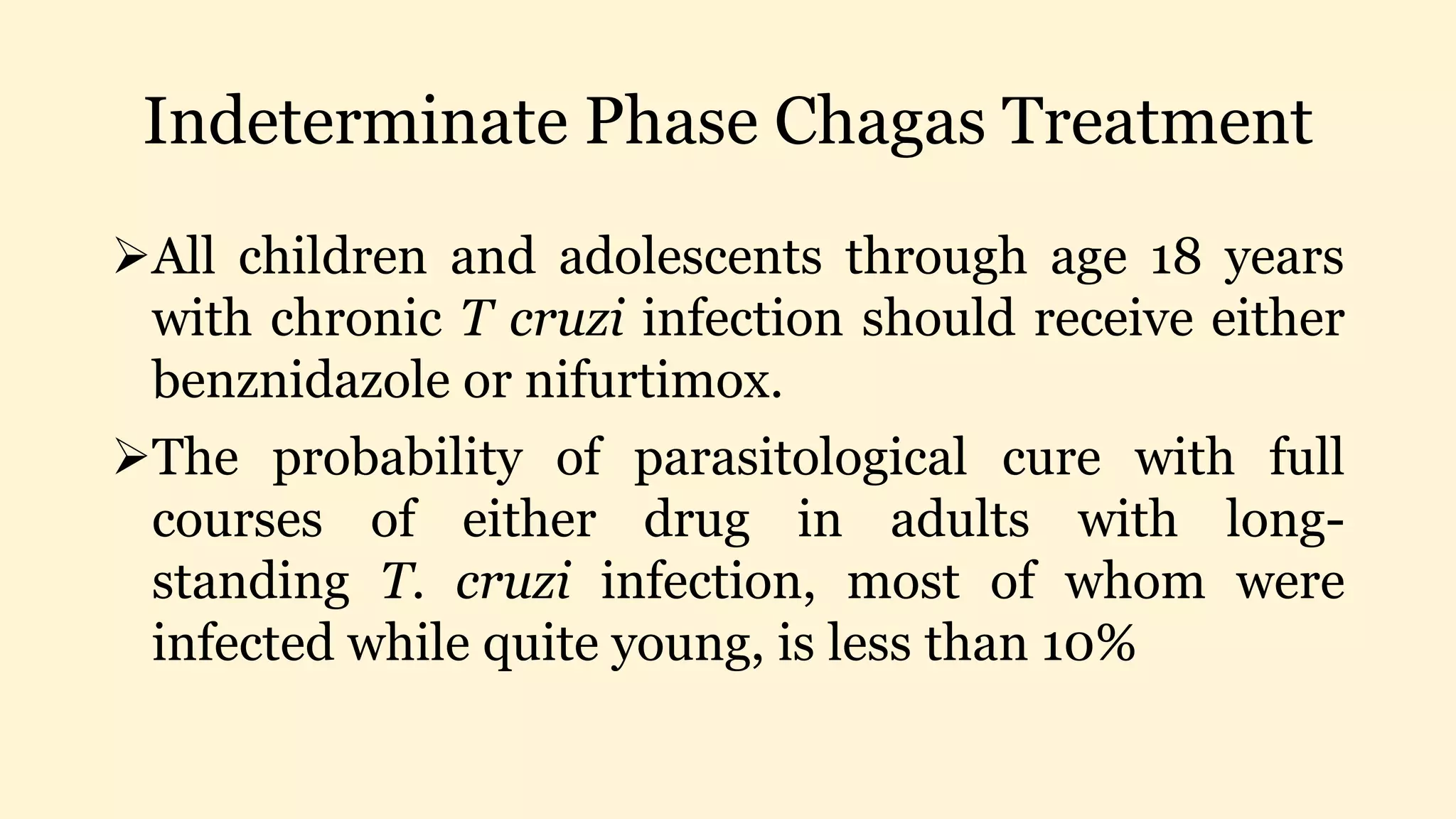 Chagas Disease (American Trypanosomiasis) | PPTX