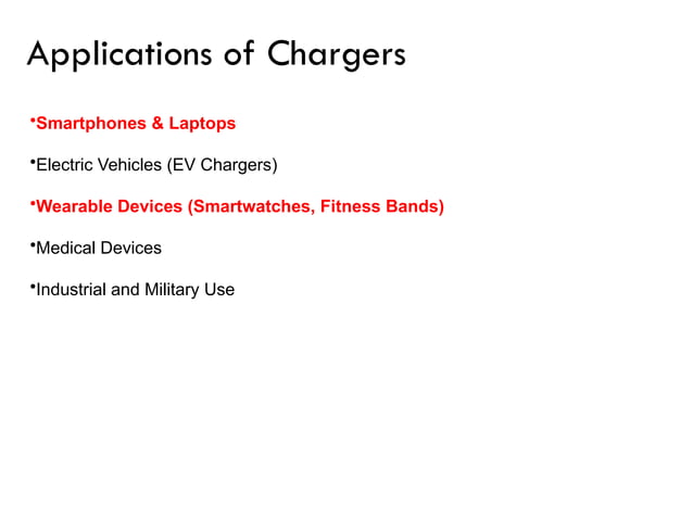 "Charger: Powering Devices Efficiently." | PPTX