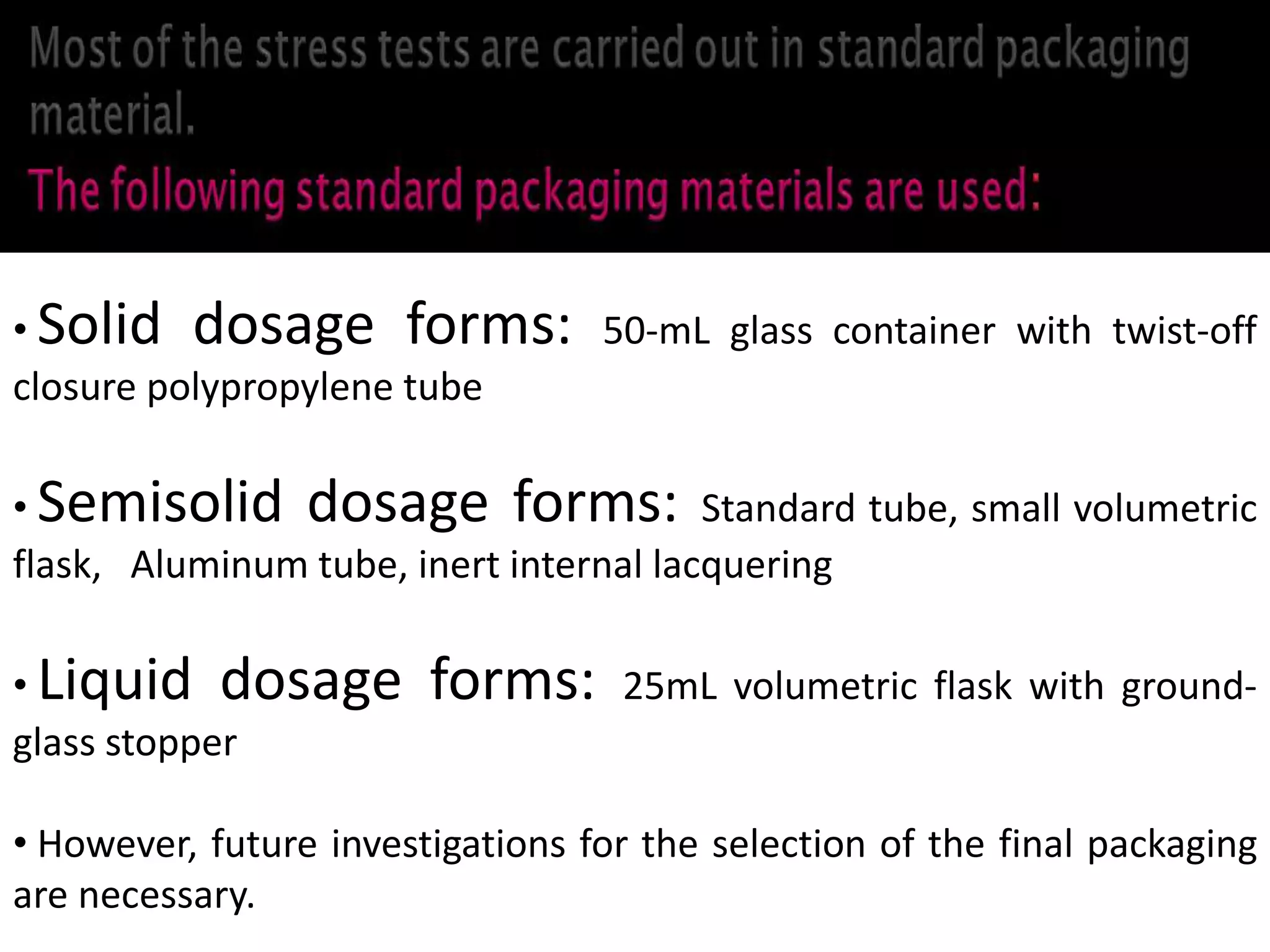 STABILITY STUDIES | PPTX