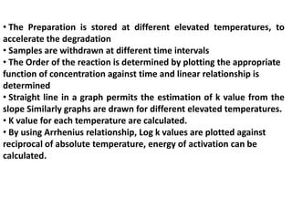 STABILITY STUDIES | PPTX