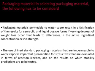 STABILITY STUDIES | PPTX