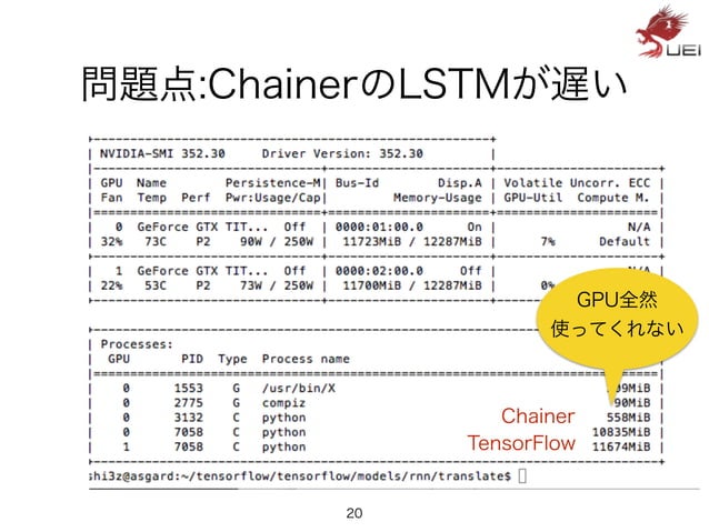 Chaienr meetup#2 UEI Deep Station ; A GUI for Deep learning | PPT