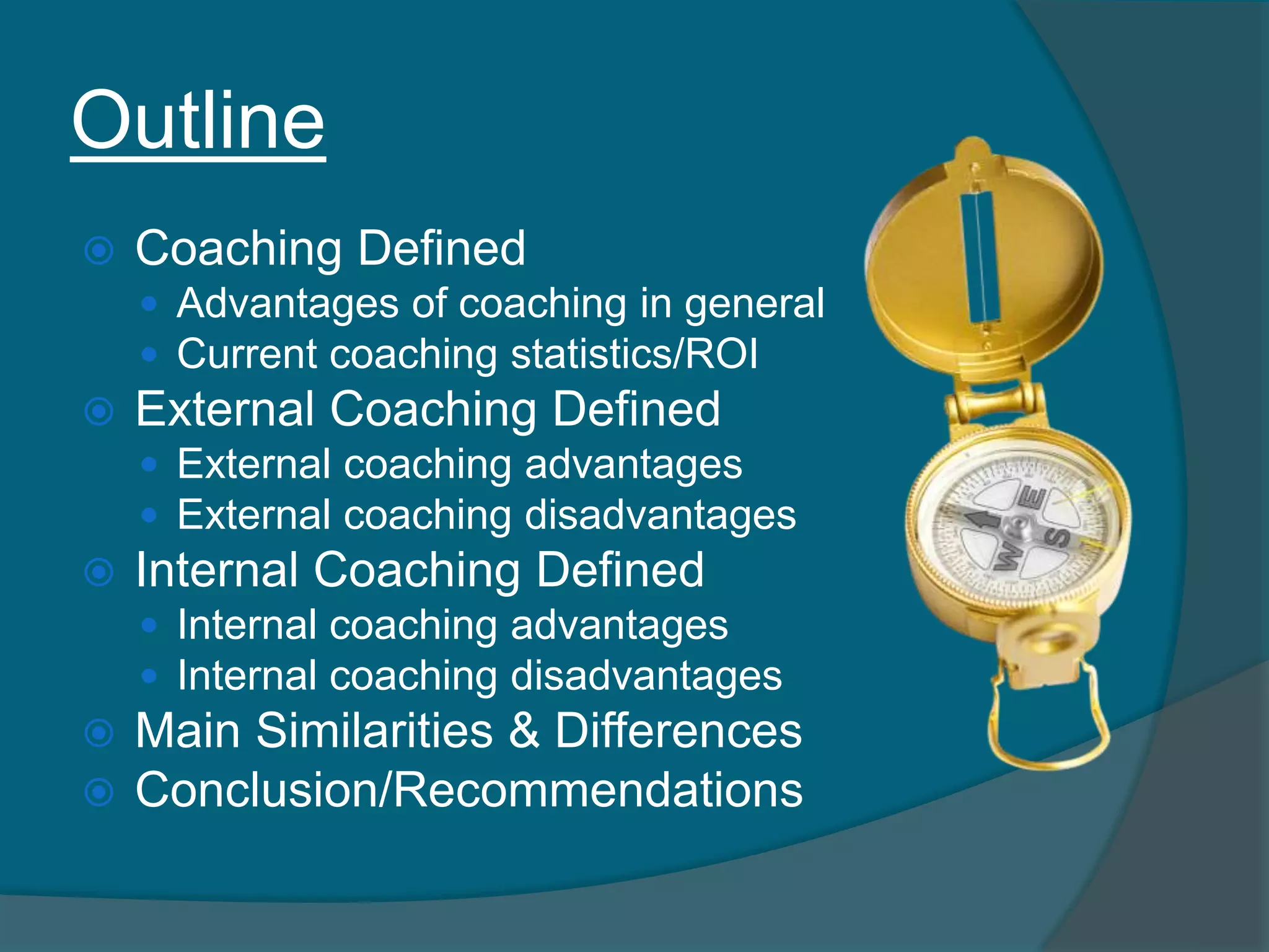 Internal VS external coaching | PPTX