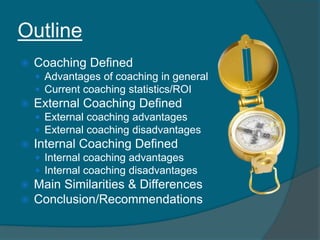 Internal VS external coaching | PPTX
