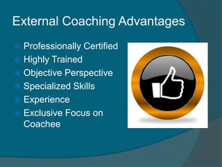 Internal VS external coaching | PPTX