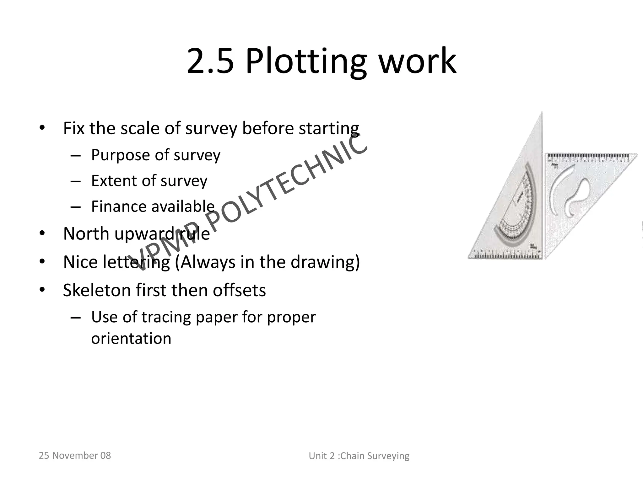 chain-and-tape-survey. using and important | PDF