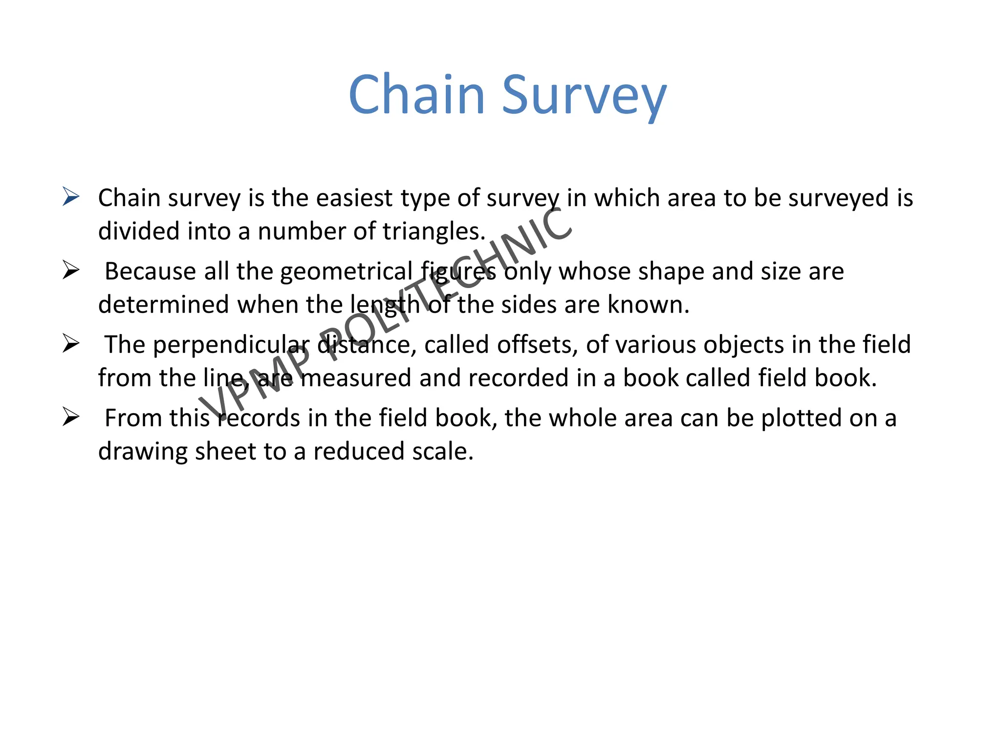 chain-and-tape-survey. using and important | PDF