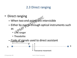 chain-and-tape-survey. using and important | PDF