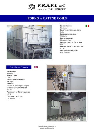 Chain furnaces catalogue EN-ITA forno catene | PDF