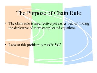 Chain Rule | PPT