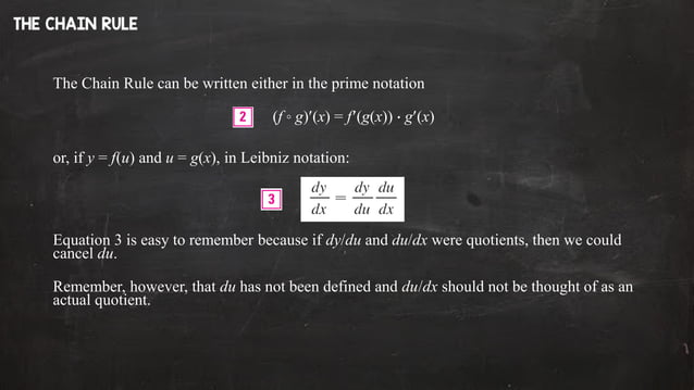 Chain rule | PPT