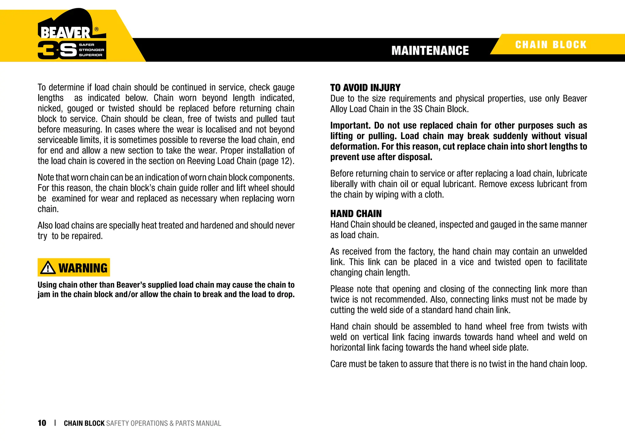 Chain Block Safety Operations and Parts Manual.pdf