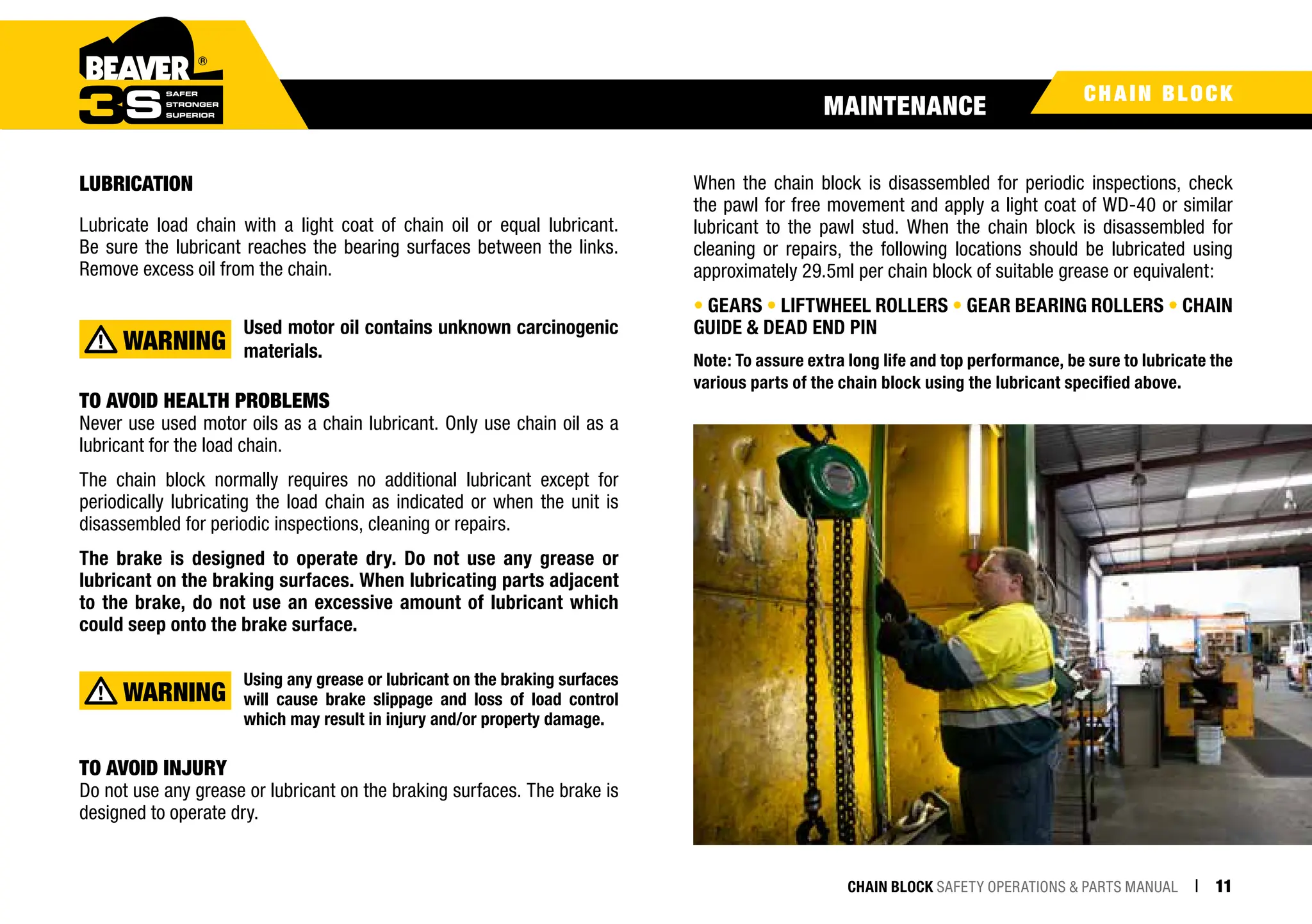 Chain Block Safety Operations and Parts Manual.pdf