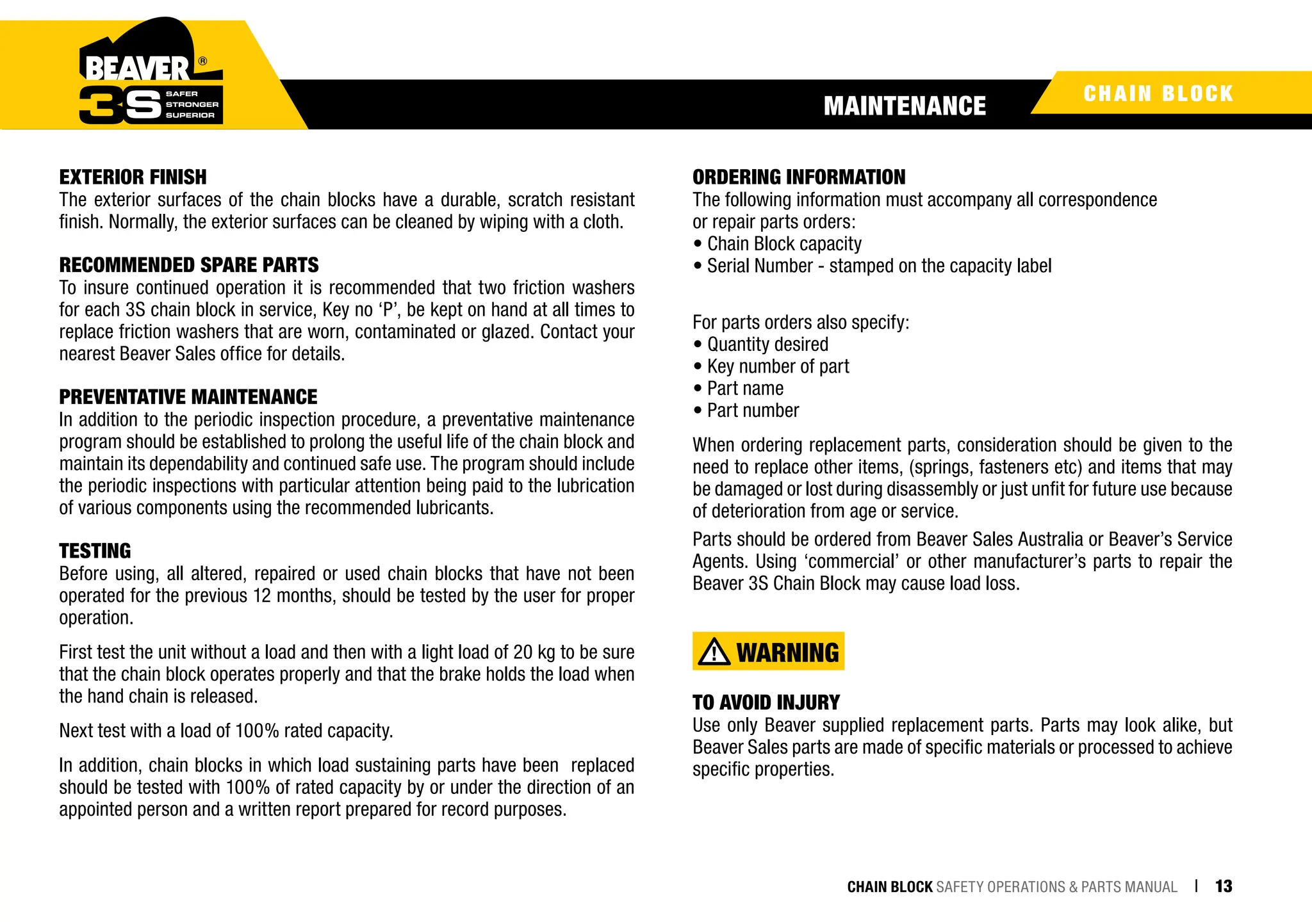 Chain Block Safety Operations and Parts Manual.pdf