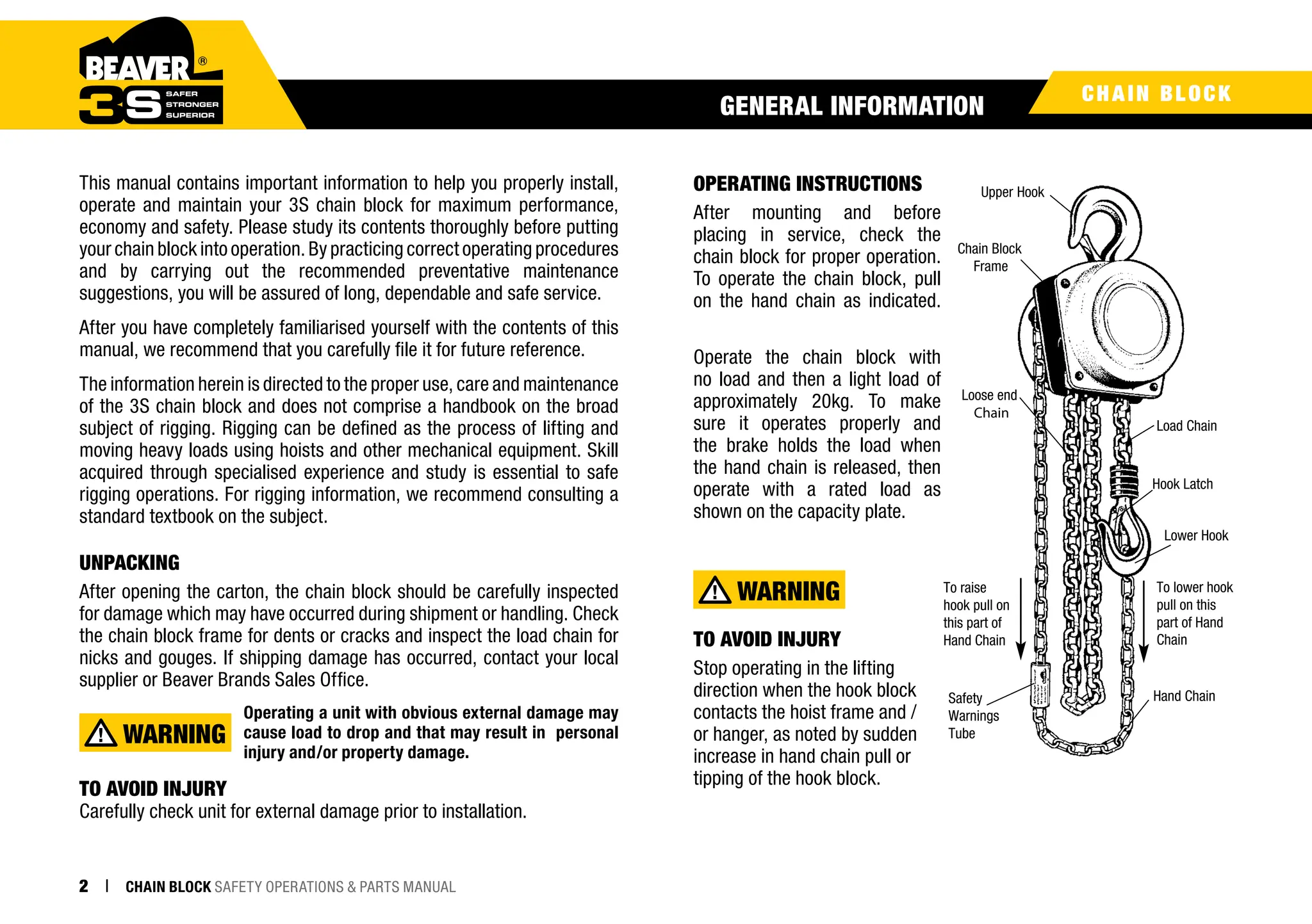 Chain Block Safety Operations and Parts Manual.pdf