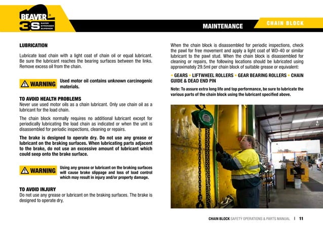 Chain Block Safety Operations and Parts Manual.pdf