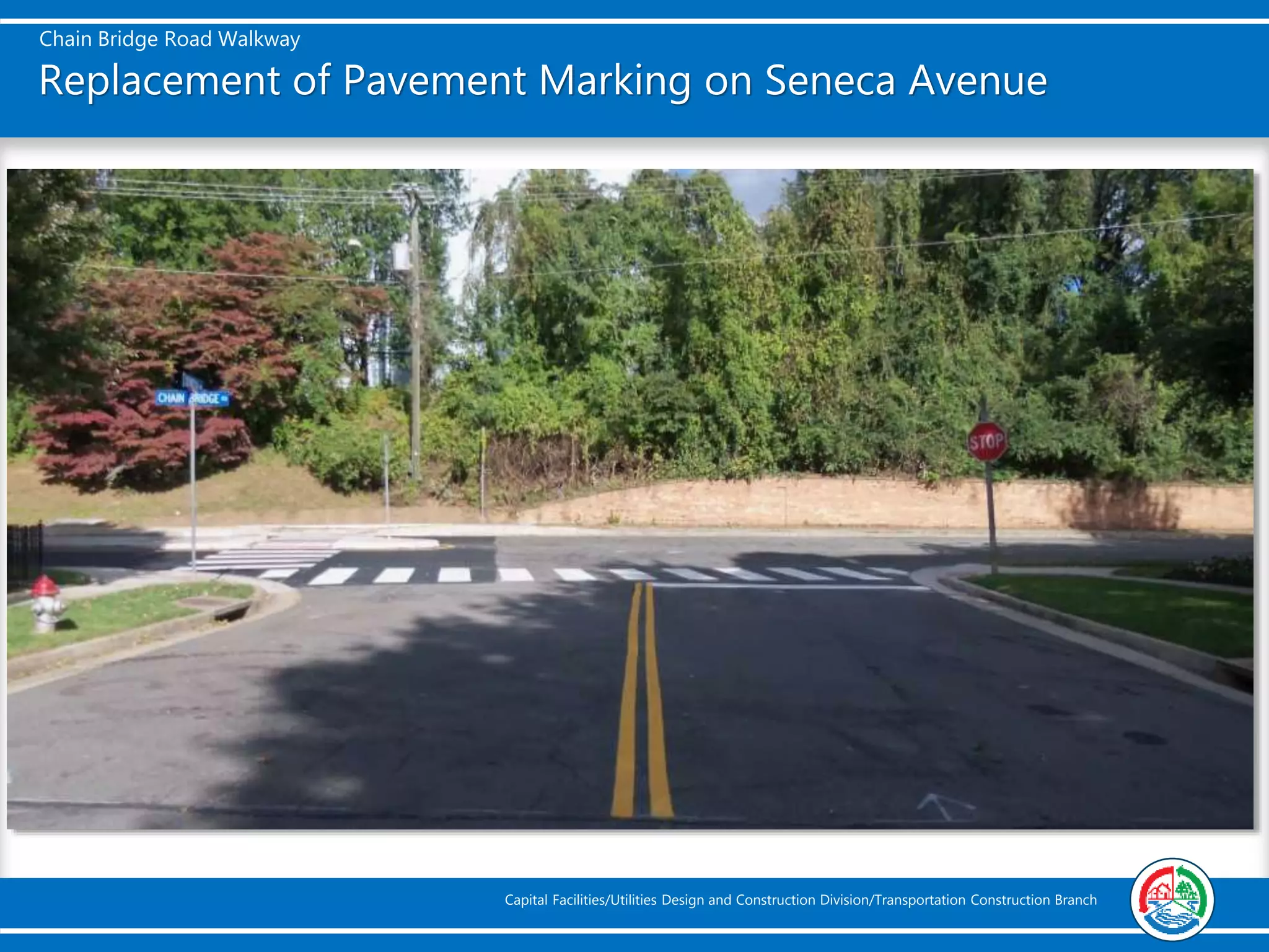 Chain Bridge Road Walkway | PPT