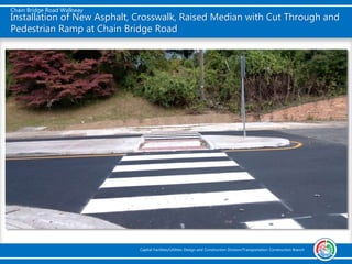 Chain Bridge Road Walkway | PPT