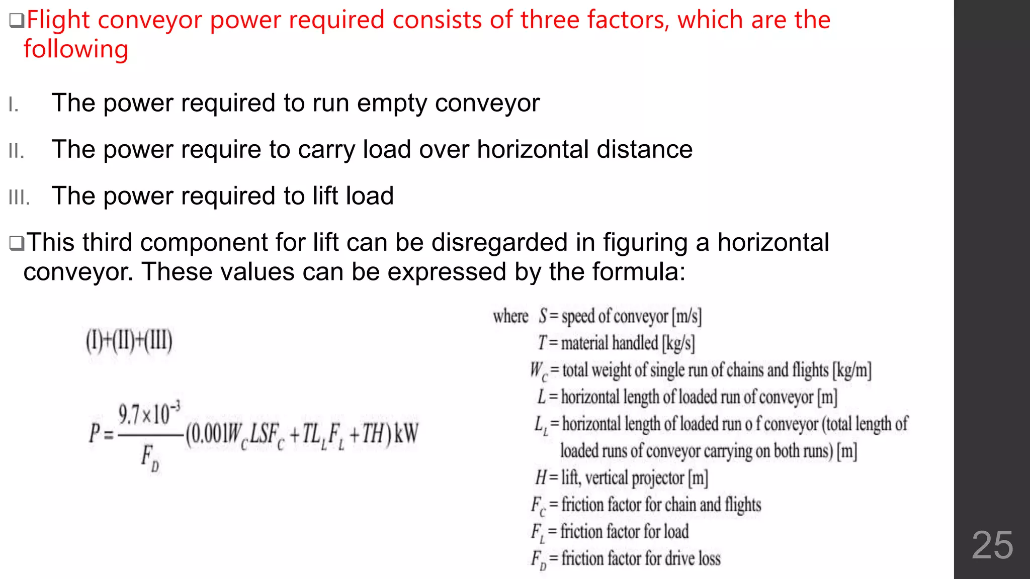 Chain conveyors | PPTX