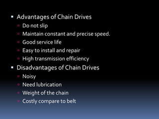 Chain drives | PPTX