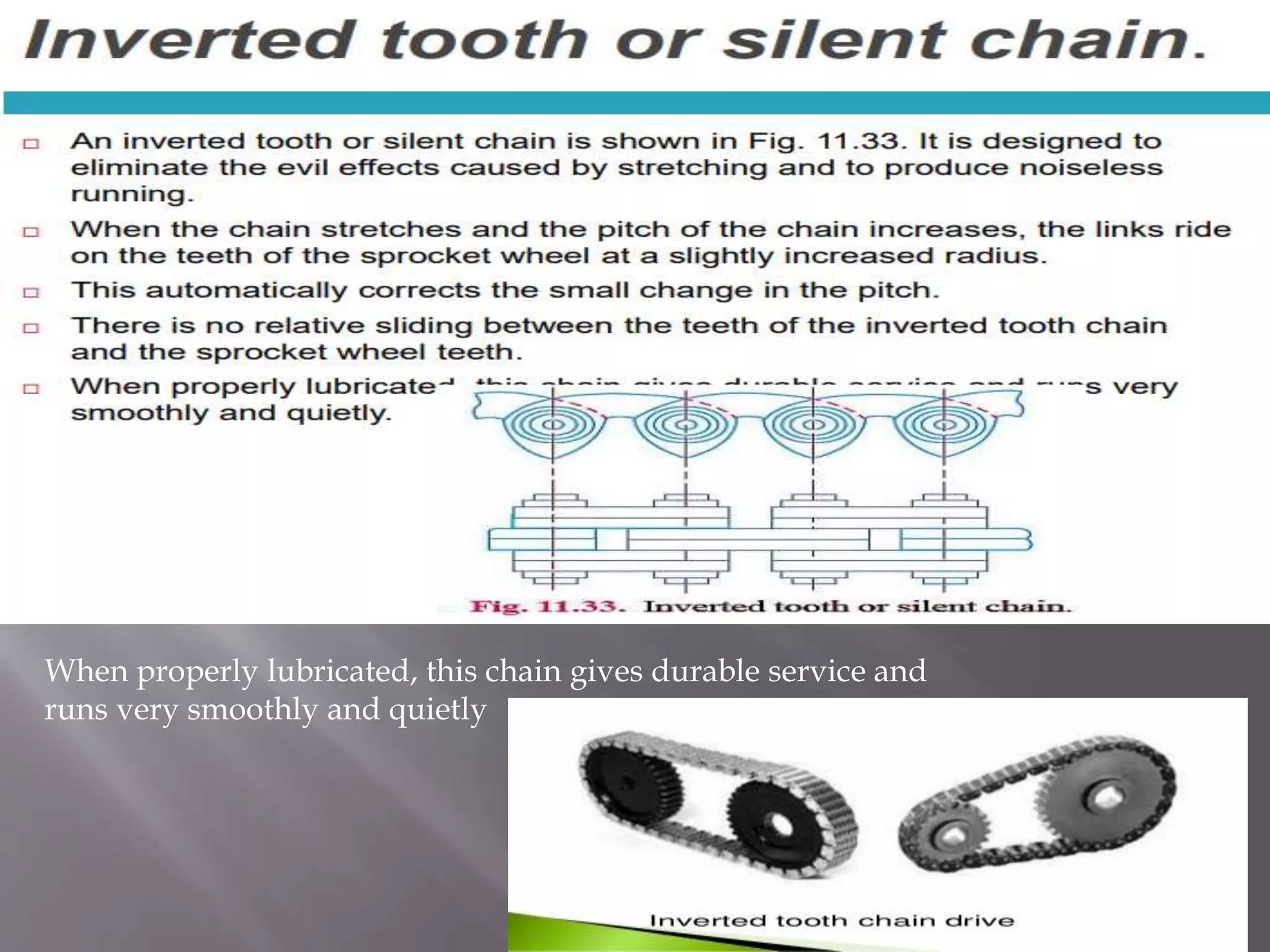 Chain drives and gears | PPTX