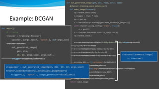 Chainer ui v0.3 and imagereport | PPT