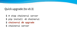 Chainer ui v0.3 and imagereport | PPT