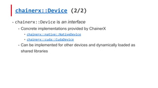 ChainerX and How to Take Part | PPT
