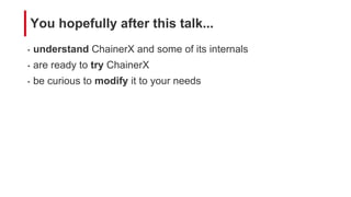 ChainerX and How to Take Part | PPT