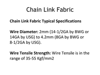 Chain Link Ppt