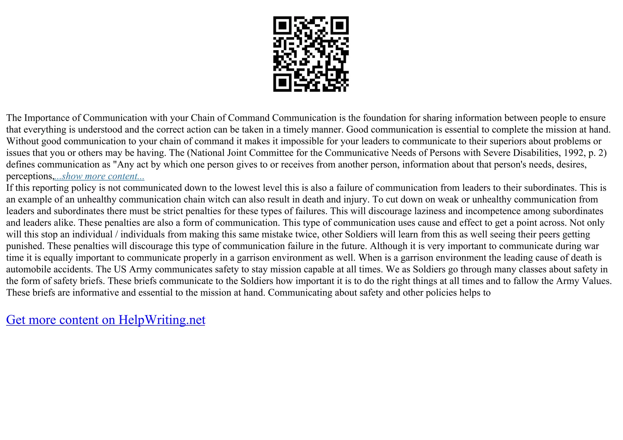 Chain Of Command In Organizational Behaviour | PDF