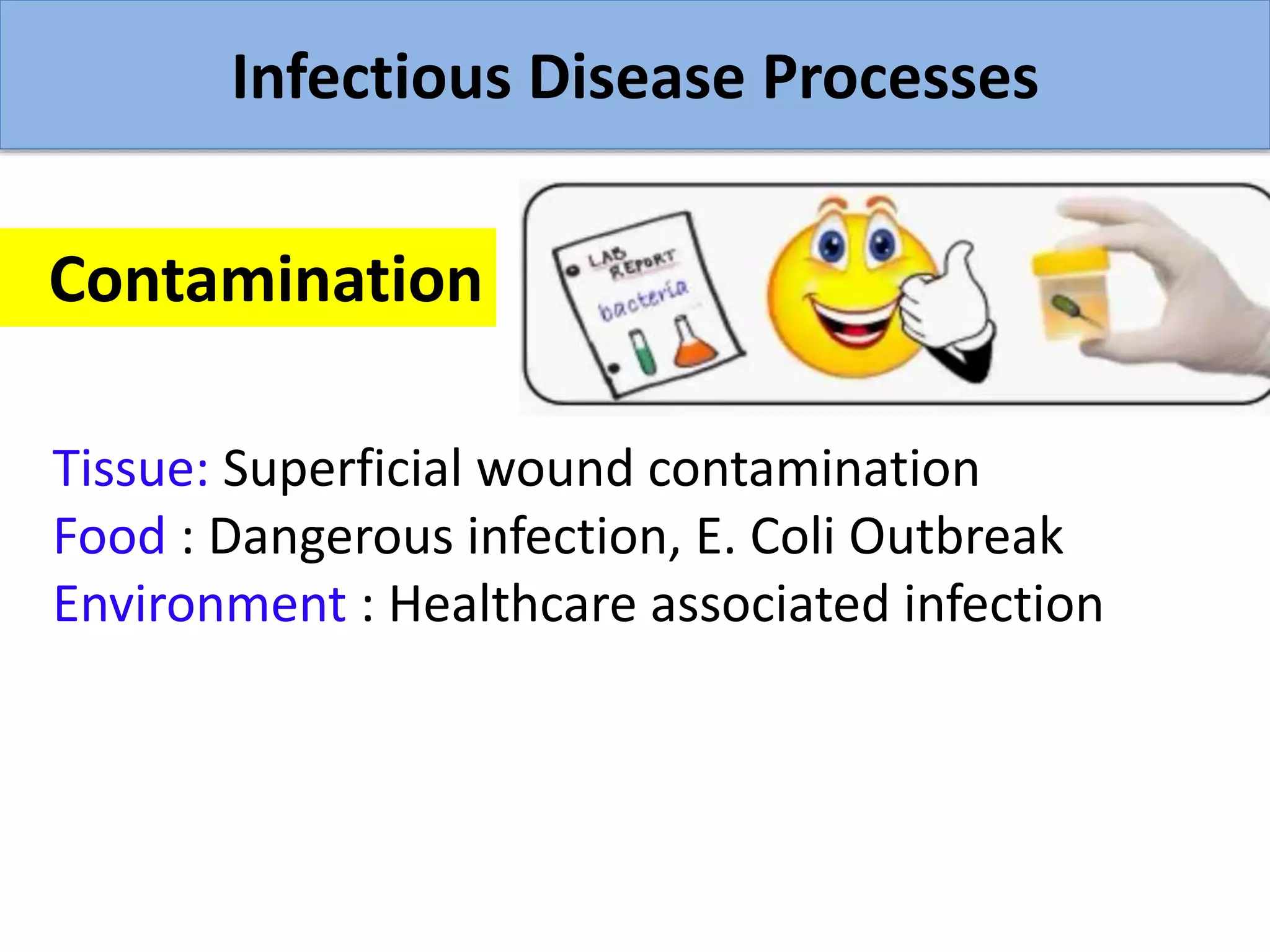 Chain of infection infectious disease process | PPTX