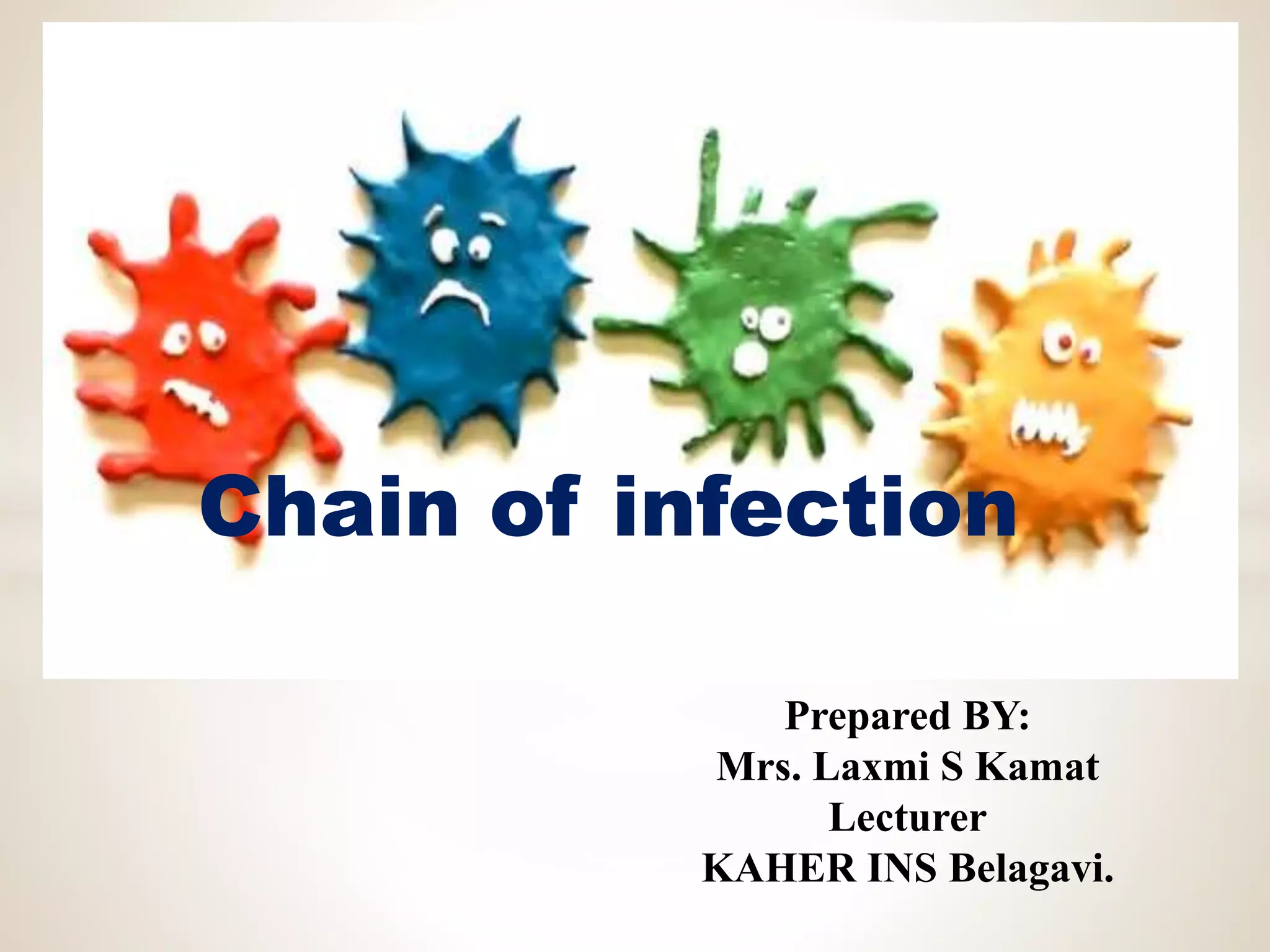 Chain of infection | PPTX