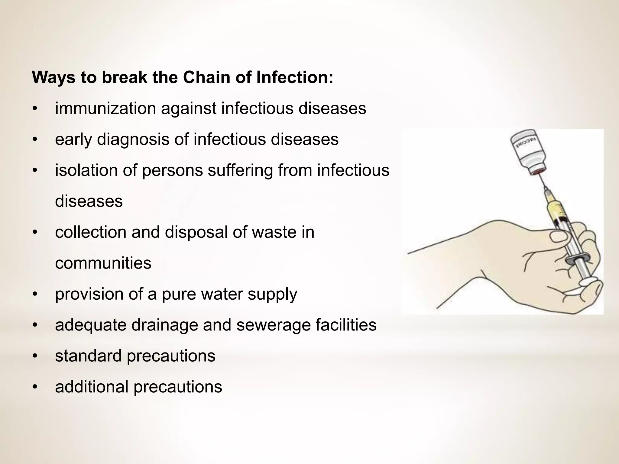 Chain of infection | PPTX