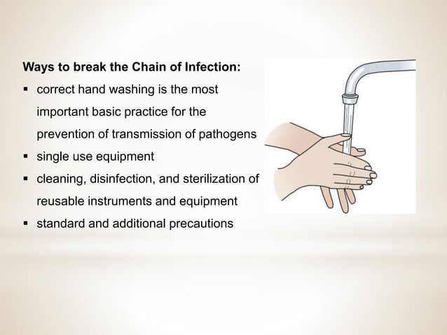 Chain of infection | PPTX