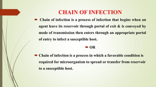 Chain of infection | PPTX