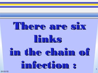 Chain of infection ash | PPT