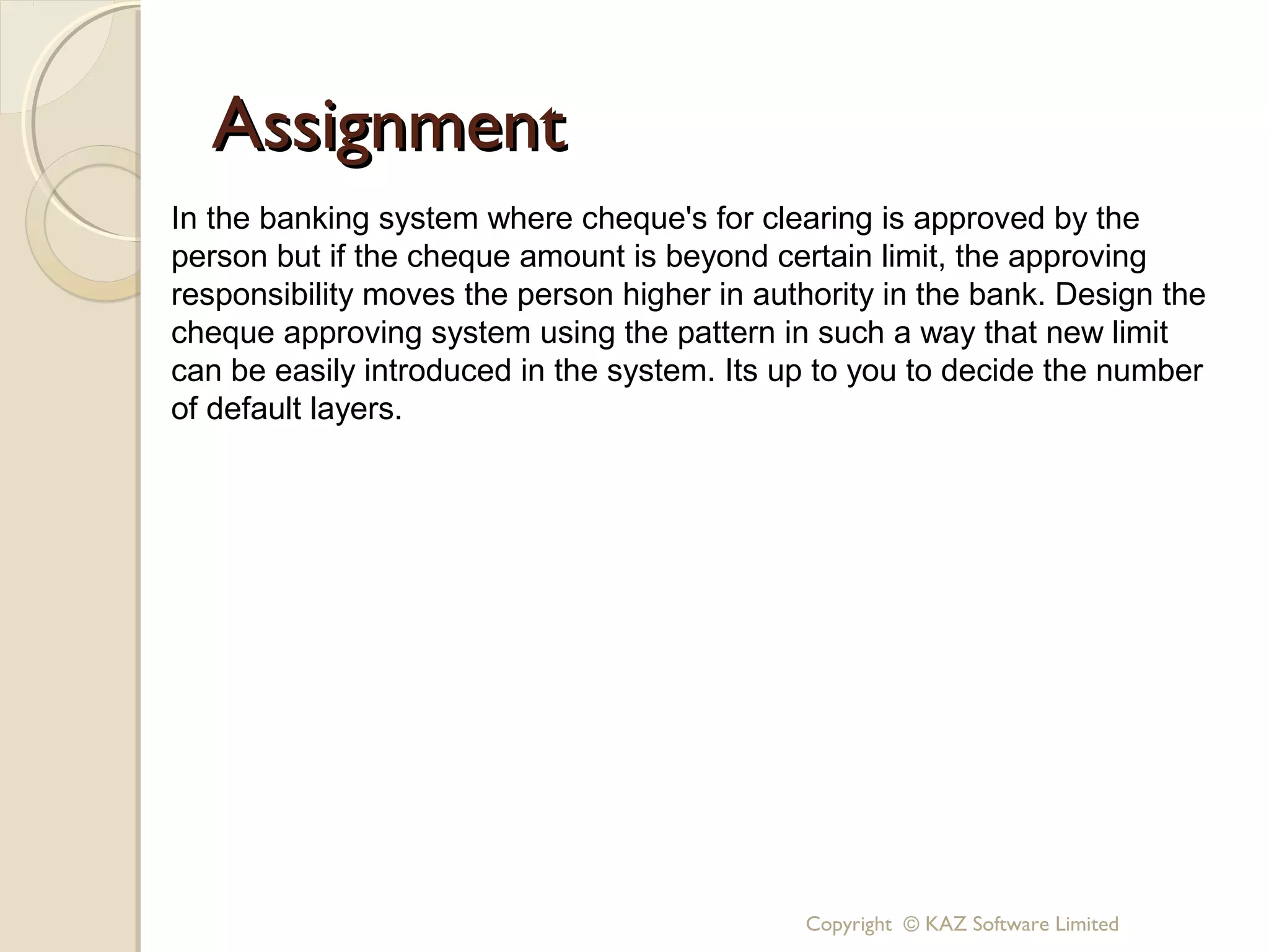 Chain of responsibility | PPT