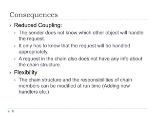 Chain of Responsibility Pattern | PPTX | Programming Languages | Computing